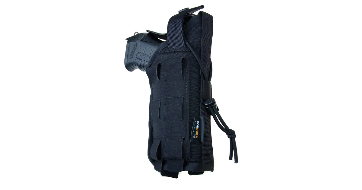 Combat Lab - Kabura pistoletowa uniwersalna prawa/lewa Czarna-Combat ...